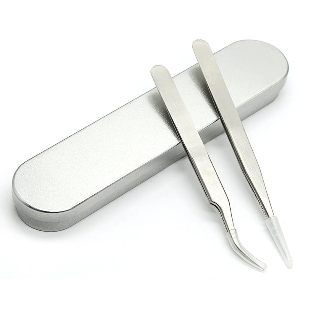 2PC Eyelash Tweezers Kit - JOE CEPEDA INSTITUTE
